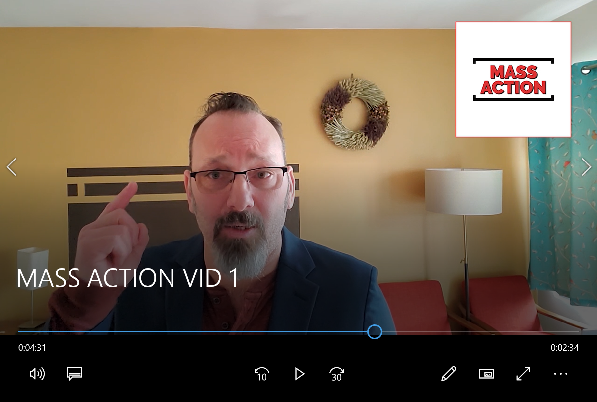 MASS ACTION Vlog: Fight to Live! Fight the Virus! Fight for Power!